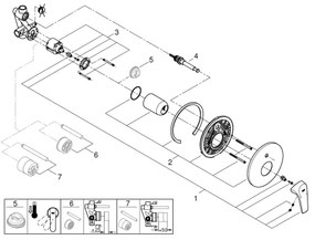 GROHE 29117000 - Vanová baterie LINEARE lesklý chrom
