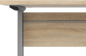 FALCO Výškově nastavitelný psací stůl Office 80400/318 dub sonoma/silver grey