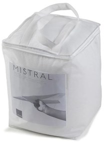 Bílá přikrývka z mikrovlákna Kave Home Mistral 240 x 220 cm