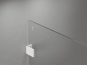 Mexen Lunar sprchová stěna pravá 150 x 200 cm, 8mm čiré sklo, bílá, 830-150-000-20-00-P