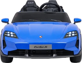 Elektrické autíčko Porsche Taycan Turbo S modré