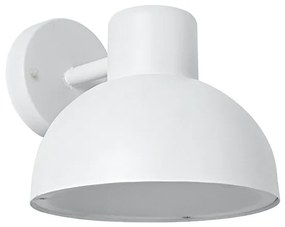 ACA Lighting Venkovní nástěnné svítidlo BERO max. 10W/E27/230V/IP44/bílé/20 cm