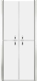 vidaXL Sprchové dveře matné ESG (83–86) x 190 cm [148795] Barva: Stříbrná