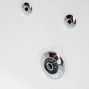 Terra Hydromasážní vana DIABLO 666 II 180x150 s ohřevem vody