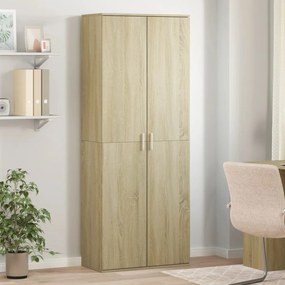 Skříň highboard dub sonoma 70 x 35 x 180 cm kompozitní dřevo 3276660