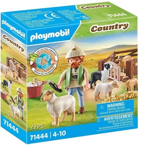 Set figurek a příslušenství playmobil 71444 mladý pastýř s ovečkami