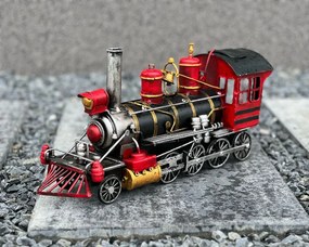 Kovový model lokomotiva