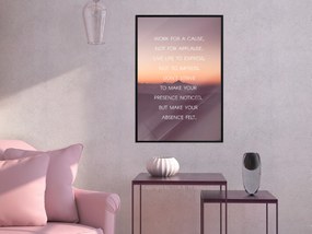 Artgeist Good Advice Velikosti (šířkaxvýška): 40x60, Finální vzhled: Černý rám