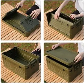 NILS Camp NCB4001 Skládací box s víkem 32L