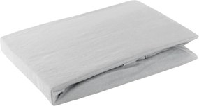 ELASTICKÉ JERSEY PROSTĚRADLO 200X220 CM, VÝŠKA 30 CM ŠEDÁ