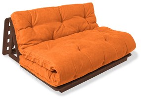Rozkládací futonová pohovka LAYTI 03 140 cm z - výběr z 10 provedení