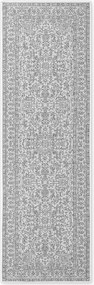 NORTHRUGS, Běhoun Duet Kona 106249 White/Gray - na ven i na doma, 80x250, šedá, chodba / předsíň