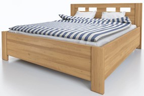 Vlastní výroba Buková postel Lucia s úložným prostorem