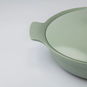 BERGHOFF Pekáč s poklicí litinový RON 28 cm zelená BF-3900043