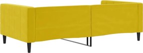 vidaXL Válenda 100 x 200 cm samet [354014] Barva: Žlutá