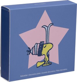 PEANUTS Talířek na šperky hvězda Woodstock a lyže 10 cm