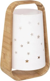 Atmosphera - Stolní lampa STARS 1xE14/40W/230V bambus