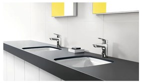 Hansgrohe Logis - Páková umyvadlová baterie 100 Coolstar s odtokovou soupravou s táhlem, chrom 71102000