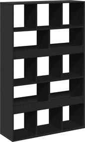Knihovna černá 100 x 33 x 156,5 cm kompozitní dřevo 3309367