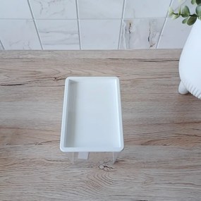 DÓZA NA SUCHÉ POTRAVINY 600 ml – nízká, průhledná | DomaLEP varianta: ŠEDÁ