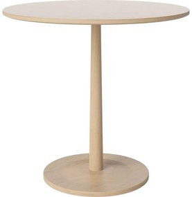 Jídelní stůl Turned Ø75 cm, více variant - Bolia Varianta: bílý lakovaný dub