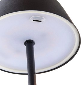 LIGHT UP LED Stolní lampa - černá