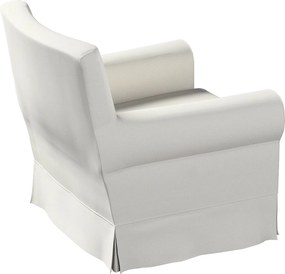 Potah na křeslo IKEA Ektorp Jennylund barva šedá látka pletený vzor