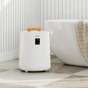 Costway Ohřívač ručníků 18 L stropní ohřívač s LED displejem