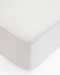 Nepropustné prostěradlo mikroplyš 90 × 200 cm - světle šedé