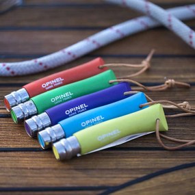 Opinel Colorama N°07 zavírací nůž 8 cm, modrá, 002206