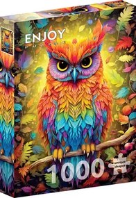 ENJOY Puzzle Podzimní sova / 1000 dílků / od 14 let