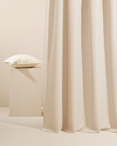 Room99 Závěs na terasu/Verandu/Altánku AURA na kroužcích Barva: Bílá/Stříbrná, Velikost: 180 x 250 cm