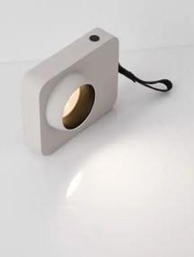 LED stmívatelná béžová stolní lampa Kedros