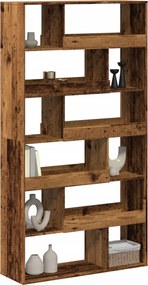 Dělicí stěna old wood 100 x 33 x 187,5 cm kompozitní dřevo 3309508