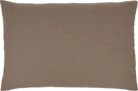 Měkký hnědý povlak na polštář Aix Soft – 90*60 cm