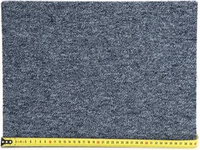 Condor Carpets, Metrážový koberec Extreme 75, zátěžový, na míru, šíře 4m, šedá, ab (mřížka), chodba / předsíň