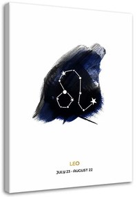 Gario Obraz na plátně Znamení zvěrokruhu - lev Rozměry: 40 x 60 cm