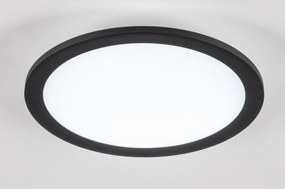 Stropní LED svítidlo Basic Round Black 30