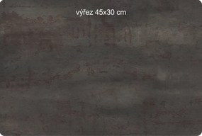 Li-Go "Malý princ" světelný obraz s baterií 42x42 cm provedení povrchu: černá s patinou