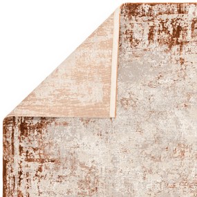 Tribeca Design Kusový koberec Zoom Border Terracotta Rozměry: 160x230 cm