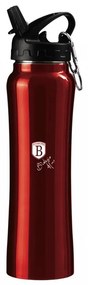 BERLINGERHAUS Lahev sportovní nerez 18/10 Burgundy Metallic Line 0,5 l BH-7491