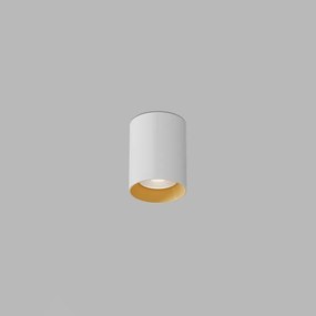Stropní subtilní LED váleček Tiny II  Stropní subtilní LED váleček Tiny II Barva: Bílá / Zlatá, Stmívání: Stmívatelné DALI/PUSH, Výška: 95 mm