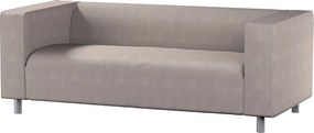 Potah na pohovku IKEA Klippan 2-místná barva béžová látka pletený vzor