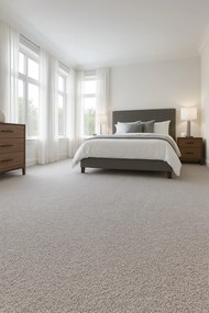Tapibel, Metrážový koberec Cobalt SDN 64044 - AB tmavě šedý, zátěžový, na míru, šíře 4m, šedá, ab (mřížka), chodba / předsíň