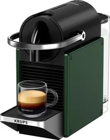 Krups XN 3063 Pixie zelená / Kávovar na kapsle / Nespresso / 1260 W