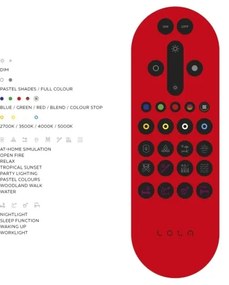 JUST LIGHT. 14682-16 -LED RGBW Stm. přisaz. panel LOLA FLAT LED/28,5W/230V + DO