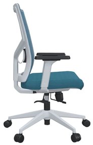 Dalenor Kancelářská židle Snow W, textil, modrá