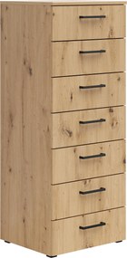 XXXLutz KOMODA, dub artisan, 45/115/40 cm Carryhome - Široké komody - 002427022118