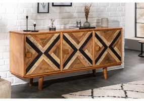 Massive home | Masivní příborník Mandala 160 cm mangové dřevo