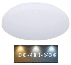 LED Stropní svítidlo LED/36W/230V 50 cm 3000K/4000K/6400K